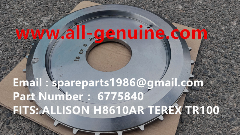 6775840 PLATE ALLISON PLATE 5GEB25A KOMATSU 730E 830E TEREX UNIT RIG ...