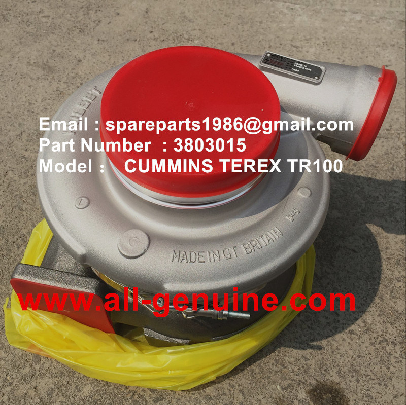 3803015 CUMMINS TURBO CHARGER TEREX TR100 MINING RIGID DUMP TRUCK OFF ...