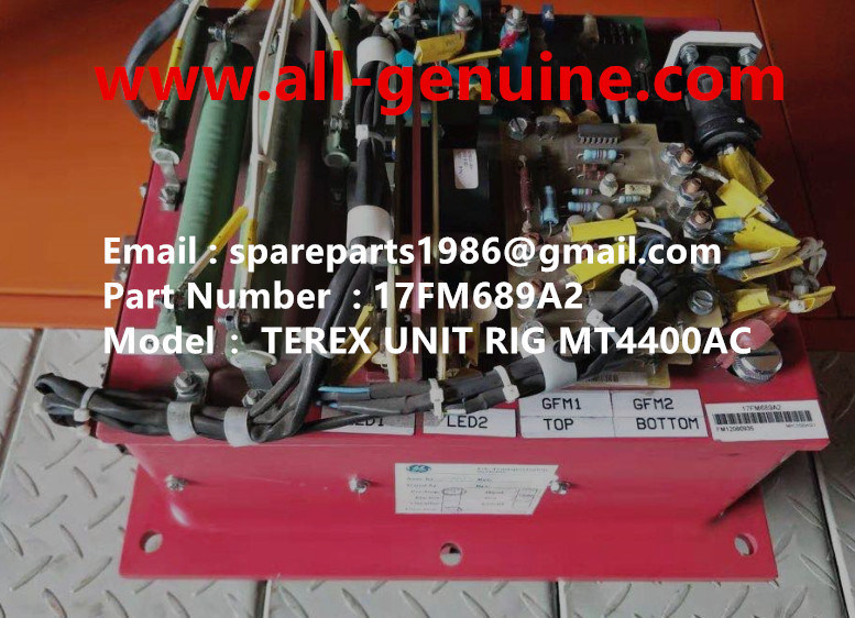17FM689A2 GE TEREX UNIT RIG BUCYRUS CATERPILLAR MT4400AC MT5500 MT3600 ...