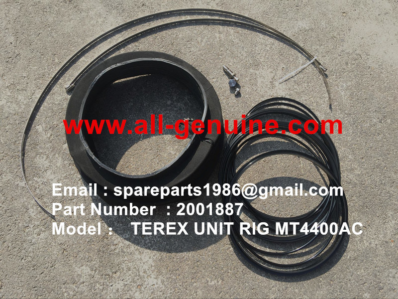 MT4400AC TEREX UNIT RIG 2001887 REAR SUSPENSION KIT NHL DUMP TRUCK TR35 ...