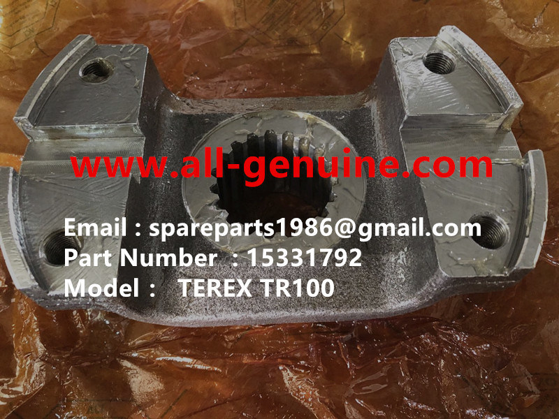 15331792 YOKE TEREX DUMP TRUCK TR35 TR50 TR60 TR100 CUMMINS ALLISON ...