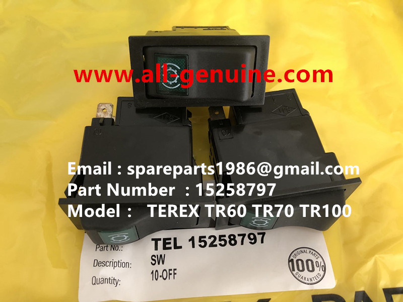 15258797 SWITCH TEREX NHL DUMP TRUCK TR35 TR50 TR60 TR100 CUMMINS ...