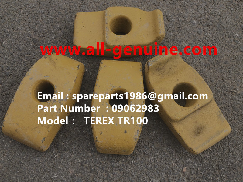 09062983 CLAMP TEREX NHL DUMP TRUCK TR35 TR50 TR60 TR100 ALLISON UNIT ...