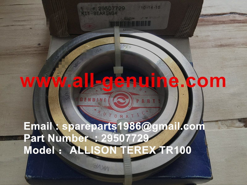 29507729 ALLISON BEARING TEREX NHL SANY TR35A 3303 3305 3307 TR50 TR60 ...