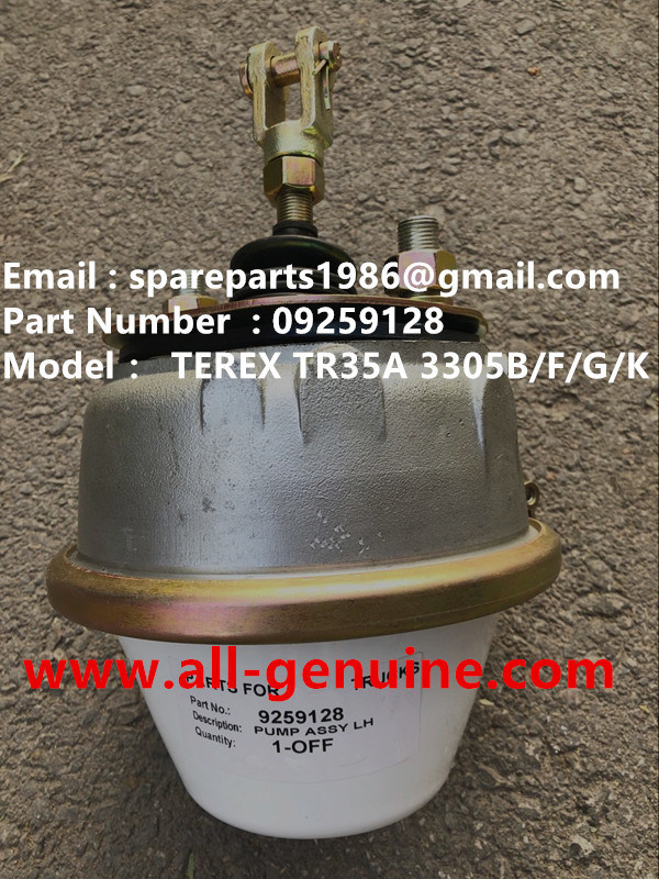 09259128 BRAKE CHAMBER TEREX NHL UNIT RIG CUMMINS ALLISON TR35A 3303 ...