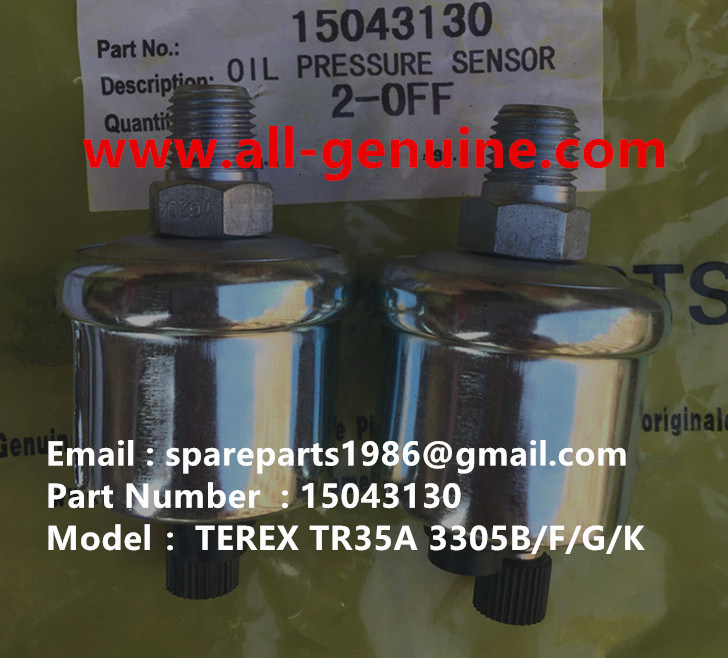 15043130 SENSOR TEREX NHL UNIT RIG CUMMINS ALLISON TR35A 3303 3305 3307 ...