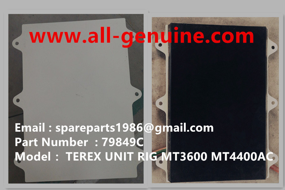 MT4400 UNIT RIG 79849C PAD TEREX NHL DUMP TRUCK TR35 TR50 TR60 TR100 ...