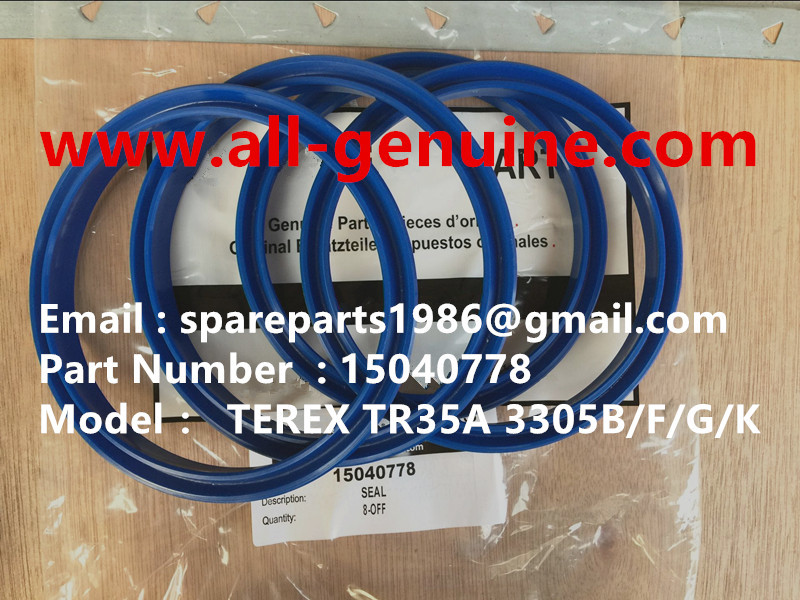 TEREX 15040778 SEAL MINING NHL DUMP TRUCK TR35 TR50 TR60 TR100 3305B ...