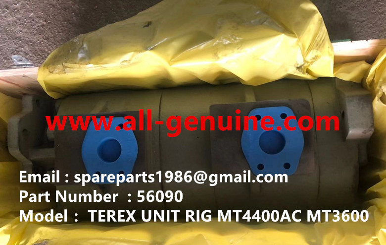 56090 PUMP TEREX UNIT RIG BUCYRUS MT4400AC MT5500 MT3600 NTE240 NTE260 ...