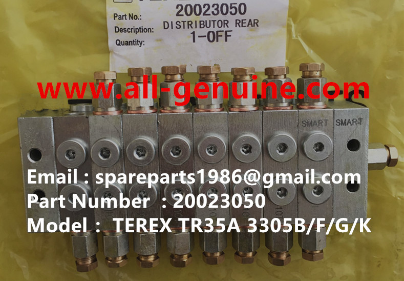 20023050 DISTRIBUTOR TEREX NHL DUMP TRUCK TR35 TR50 TR60 TR100 CUMMINS ...