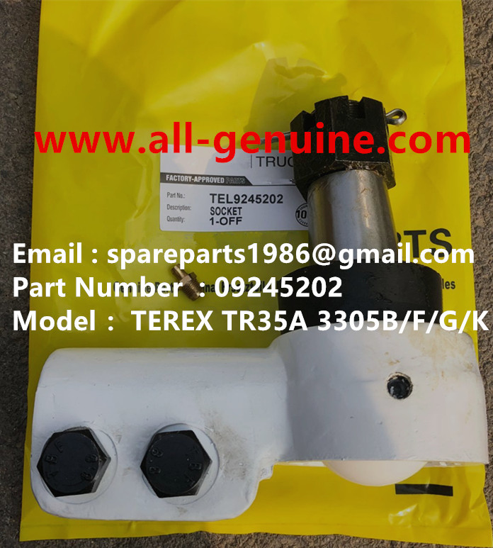 09245202 SOCKET TEREX NHL SANY DUMP TRUCK TR35A TR50 TR60 TR100 3303 ...