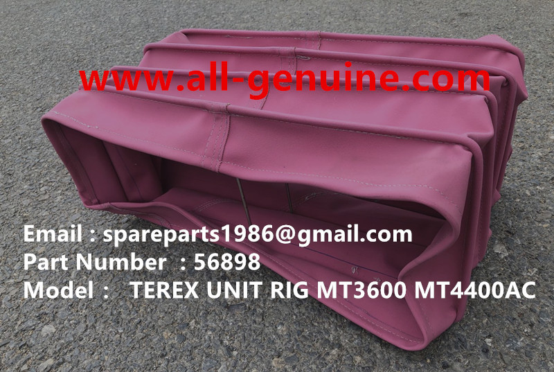 MT4400 UNIT RIG 56898 DUCT TEREX NHL DUMP TRUCK TR35 TR50 TR60 TR100 ...