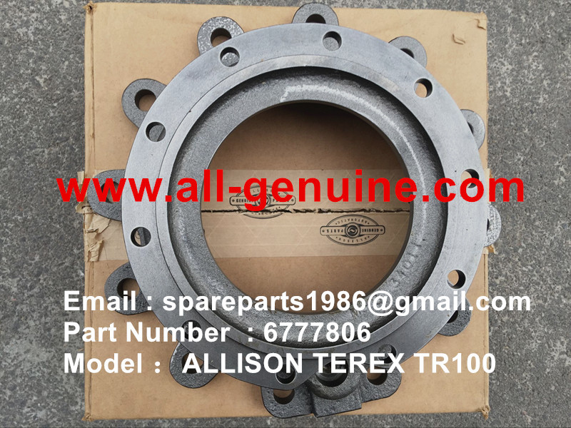 ALLISON TRANSMISSION 6777806 RETAINER TEREX NHL DUMP TRUCK TR35 TR50 ...