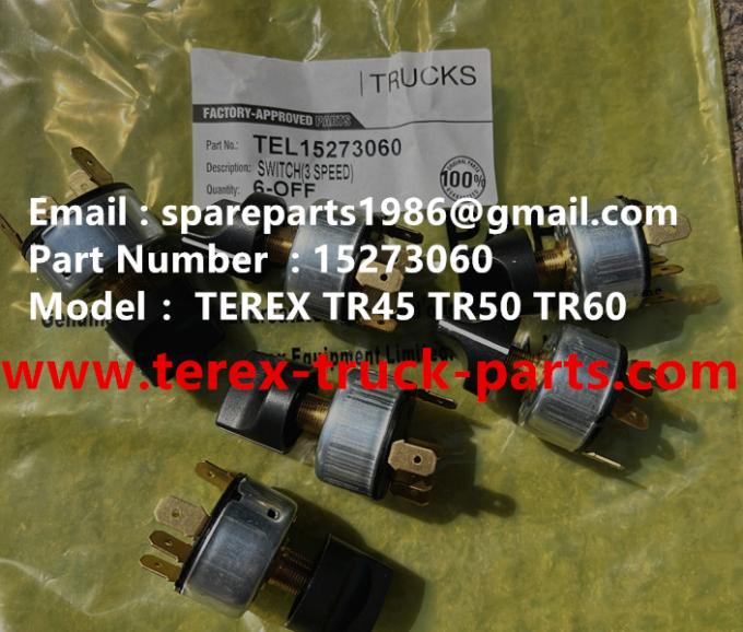 TEREX 15273060-SWITCH -3 SPEED NHL DUMP TRUCK MINING QUARRY TR50 TR60 TR70