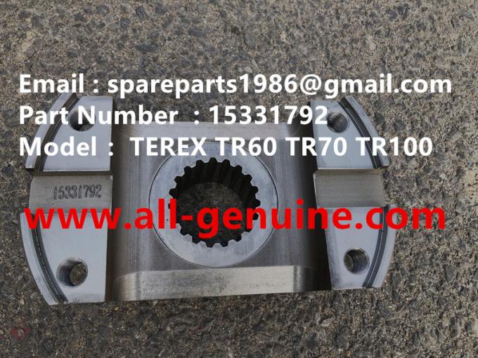 15331792 YOKE TEREX DUMP TRUCK TR35 TR50 TR60 TR100 CUMMINS ALLISON ...